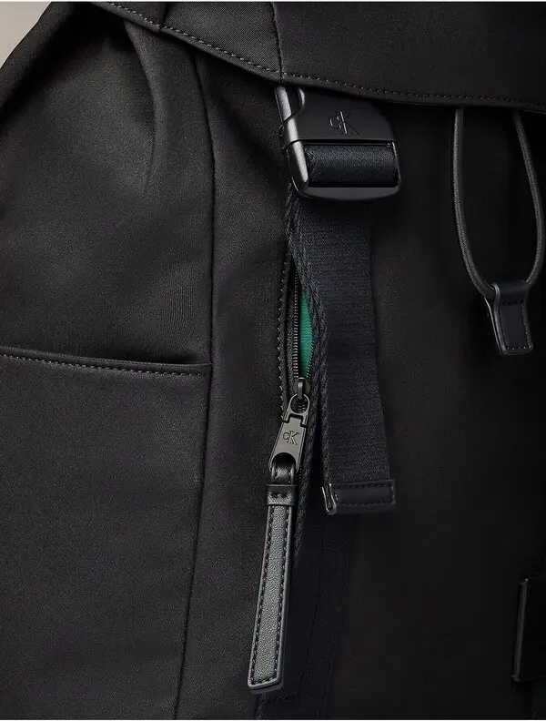 Calvin Klein Canvas Backpack - Black