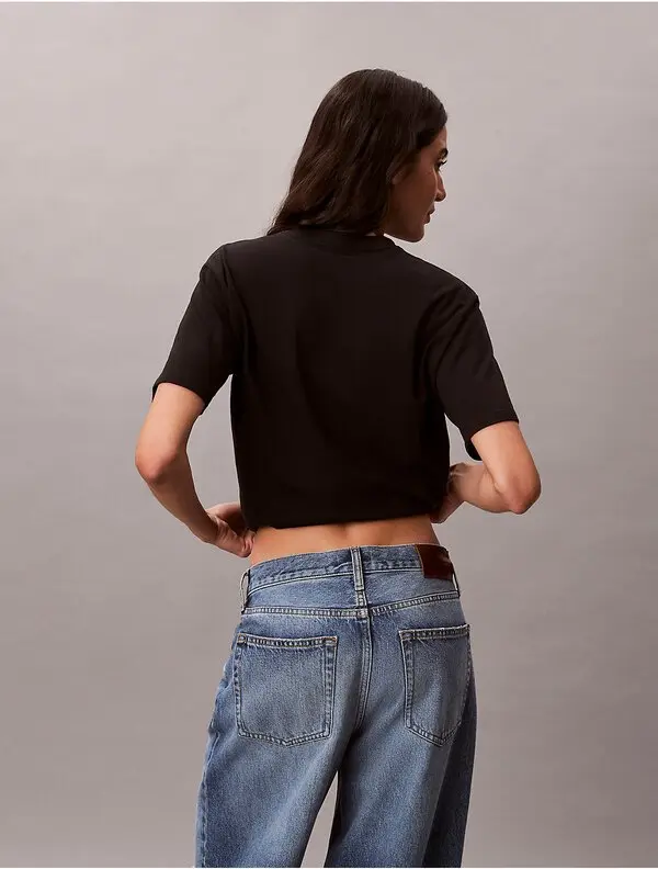 Calvin Klein Boxy T-shirt - Black