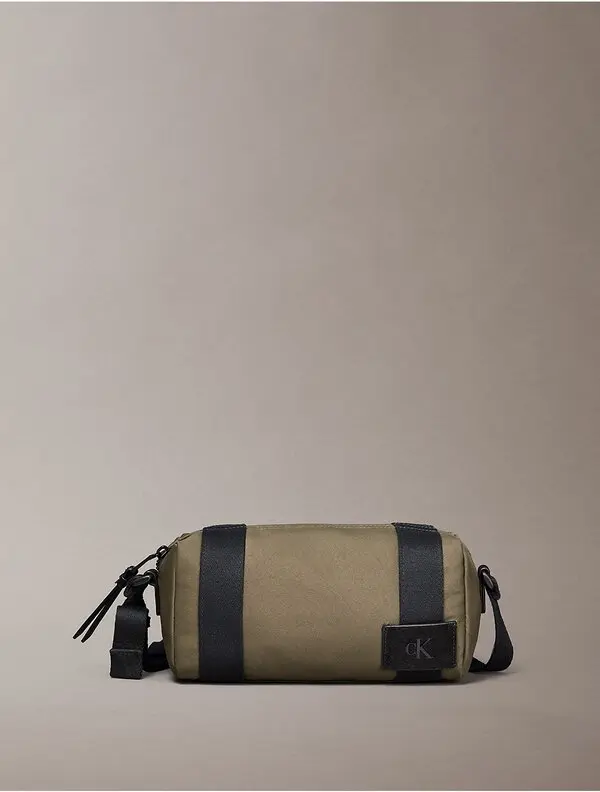 Calvin Klein Canvas Camera Bag - Deep Olive