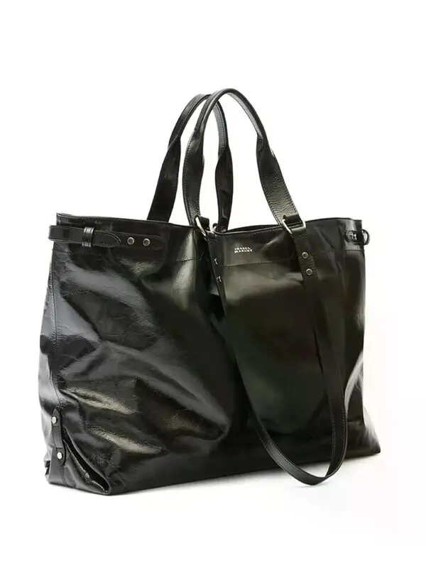 Isabel Marant Étoile Winna Tote Shoulder Bag - Black