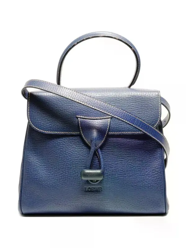Loewe 1990s Leather Tote Bag