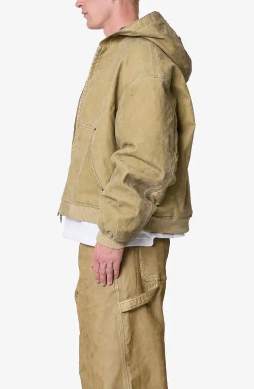 Mnml Stretch Cotton Work Jacket