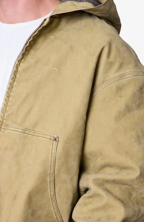 Mnml Stretch Cotton Work Jacket