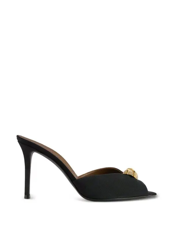 GIUSEPPE ZANOTTI Intriigo Cocktail Sandals - Black