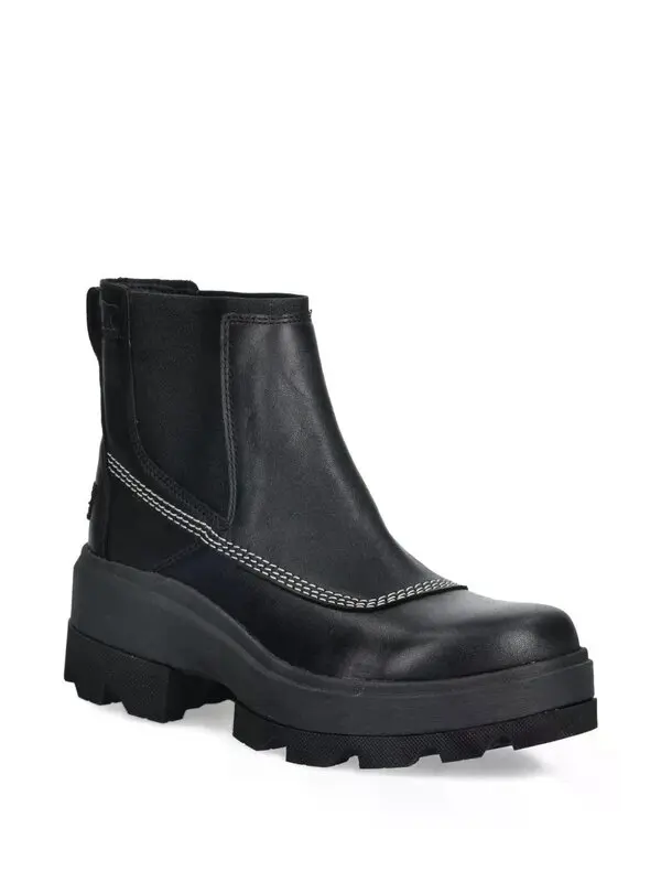 Sorel Joan Lug-sole Chelsea Boots - Black