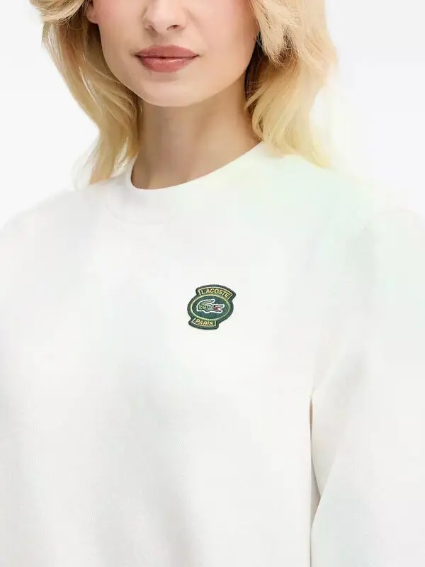 Lacoste Logo-patch Crewneck Sweatshirt