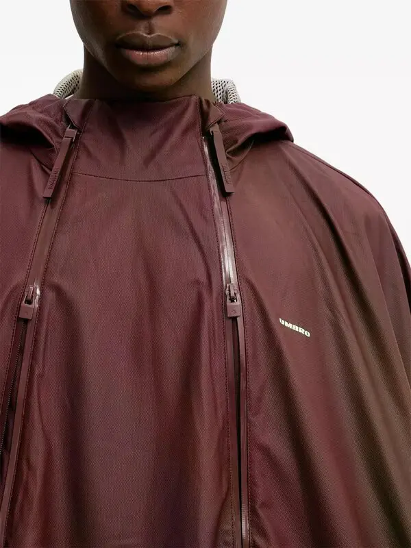 Rains Hooded Zip-up Coat