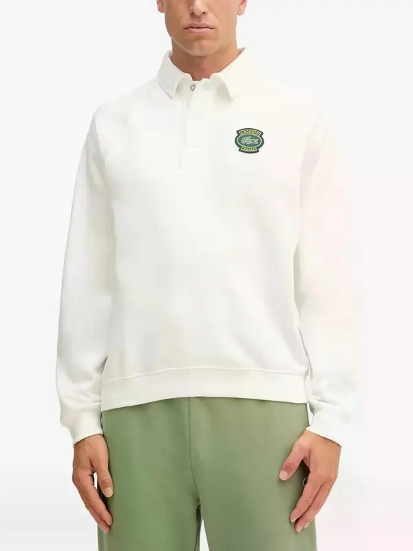 Lacoste Button Logo Sweatshirt