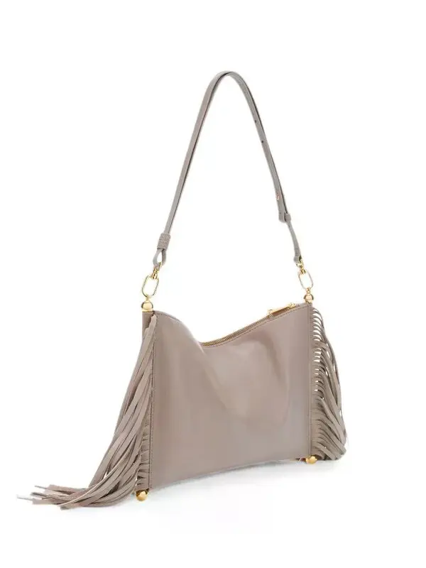 Furla Sfera Fringing Shoulder Bag - Neutrals