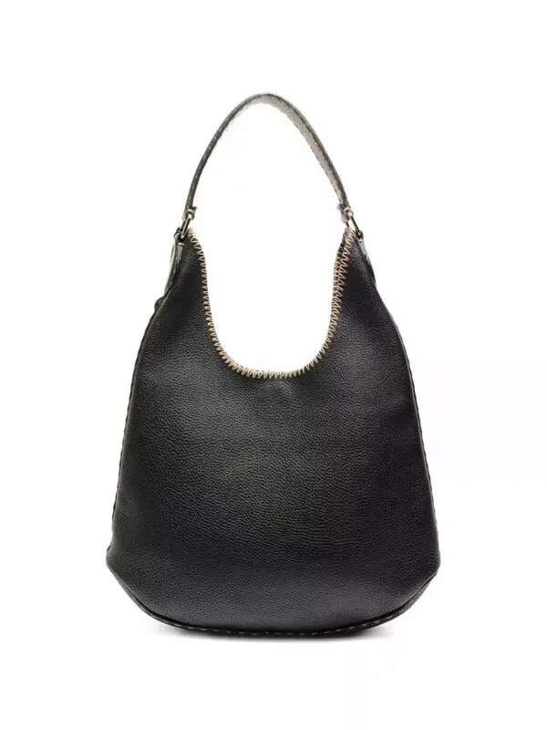 Fendi 2000s Selleria Leather Shoulder Bag