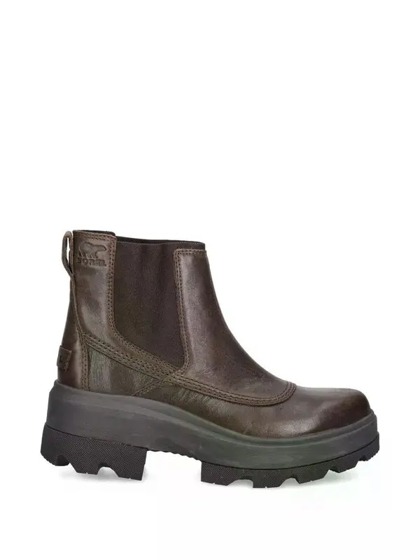 Sorel Joan Pull-tab Chelsea Boots - Brown