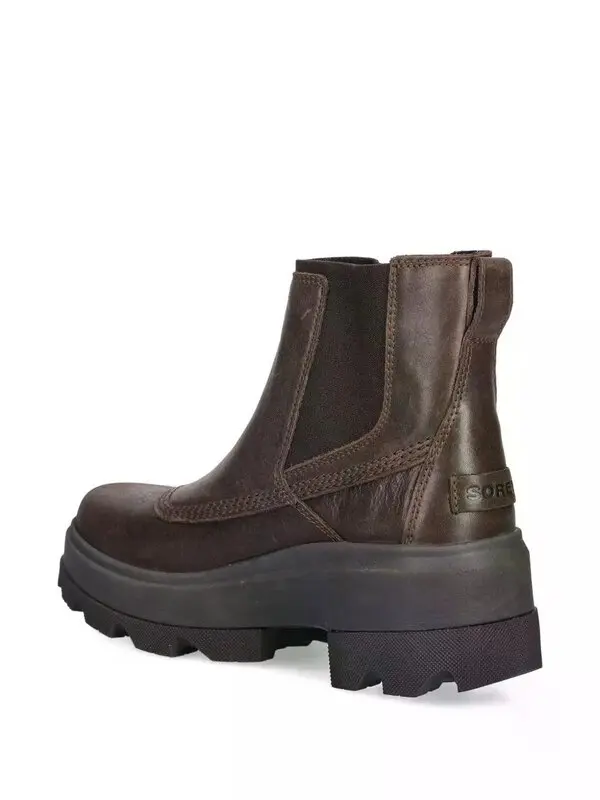 Sorel Joan Pull-tab Chelsea Boots - Brown