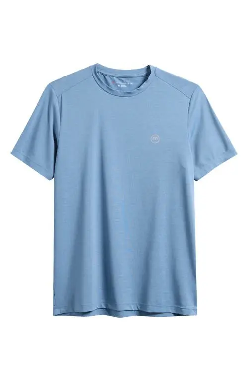 Travis Mathew Heater Pro Active T-shirt - Blue Horizon