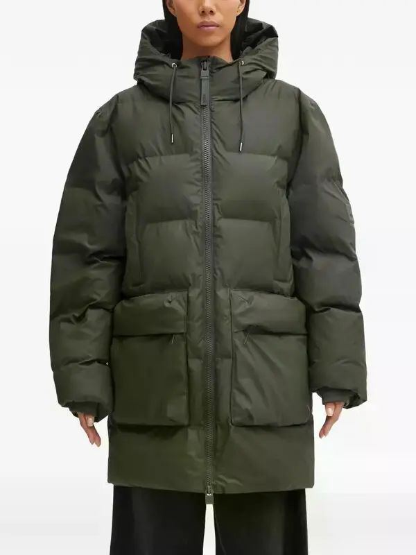Rains Alta W3t4 Hooded Padded Coat