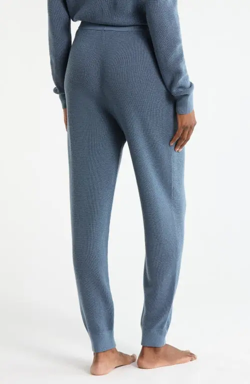 Lunya Silkthermal Knit Joggers - Harbor Indigo