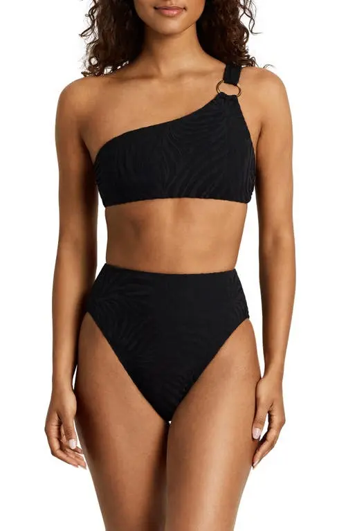 Ralph Lauren Ring One-shoulder Bikini Top