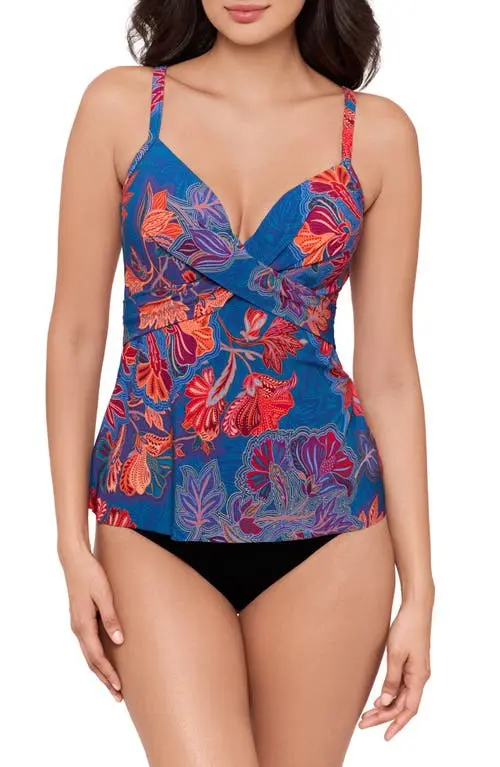 MIRACLESUIT® Decoupage Allura Tankini Top - Multi