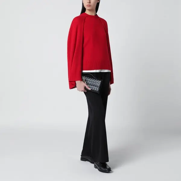 TOTEME Cashmere Cape Sweater - Red