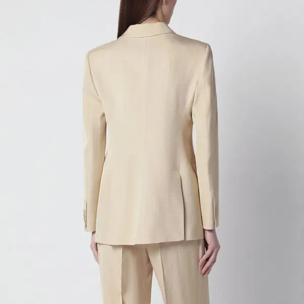 P.a.r.o.s.h Double-breasted Blazer - Beige
