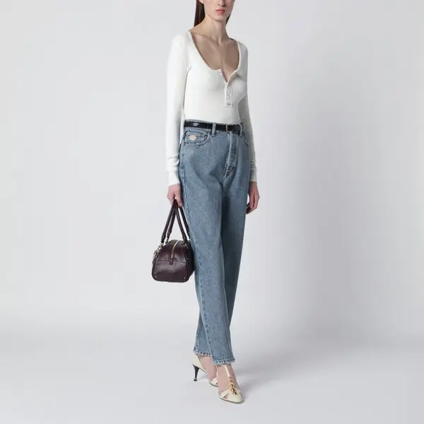 Chloé High-waisted Tapered Jeans