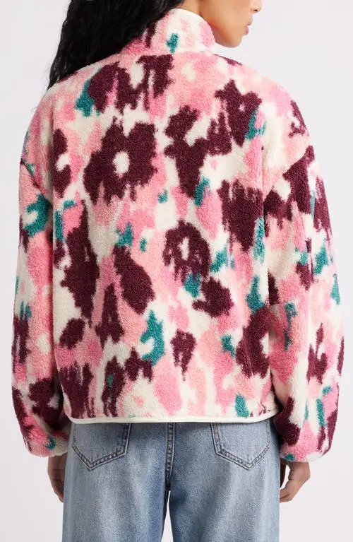 UGG Splatter Print Fleece Jacket - Abstract Multi