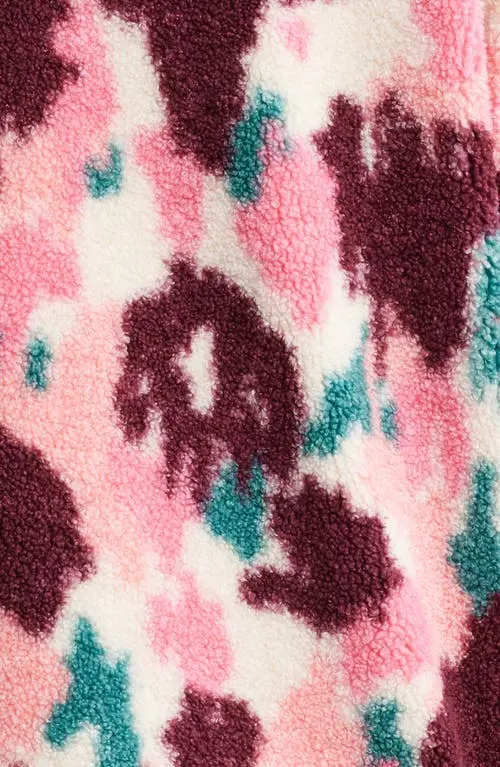 UGG Splatter Print Fleece Jacket - Abstract Multi