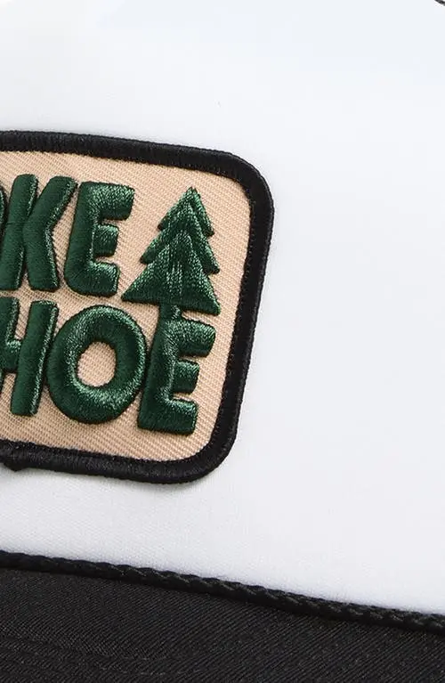 LOCAL BEACH Lake Tahoe Embroidered Trucker Hat