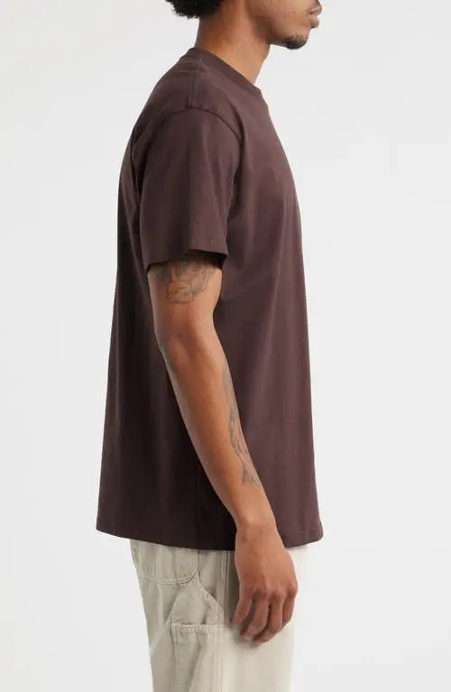 Carhartt Work In Progress Garble Logo Graphic T-shirt - Palisander