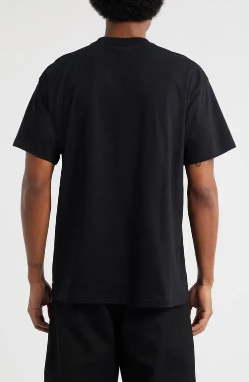 Carhartt Work In Progress Moving Letterpress Cotton Graphic T-shirt