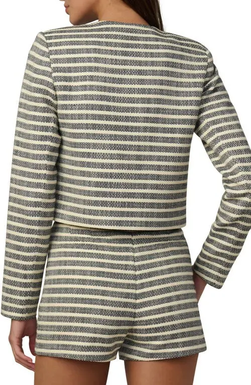 Joe's Jeans The Talia Stripe Crop Jacket