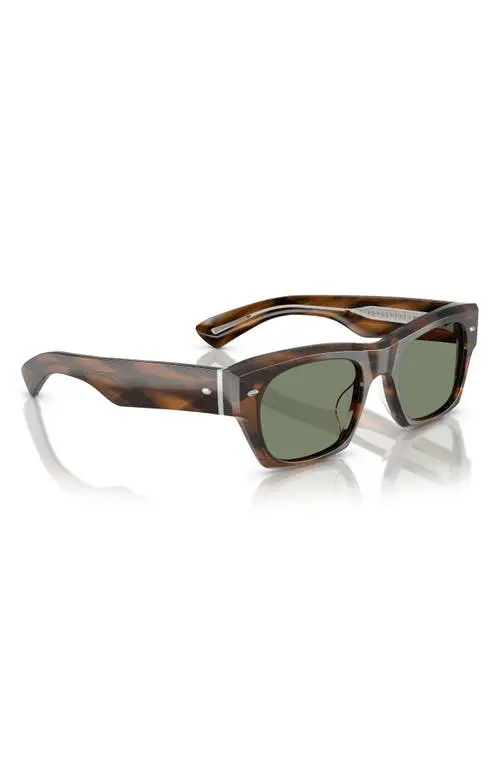 Oliver Spencer Kasdan Rectangular Sunglasses - Barchan/new G-15
