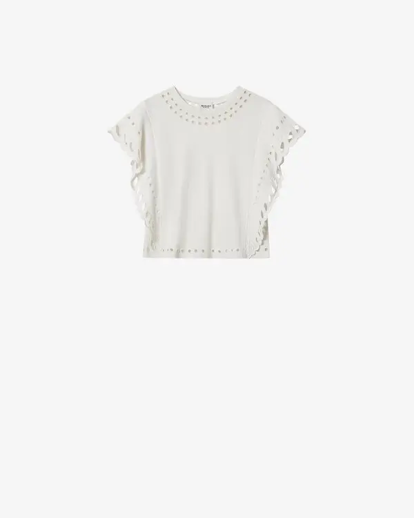 MARANT ETOILE Oydle T-shirt - Ecru