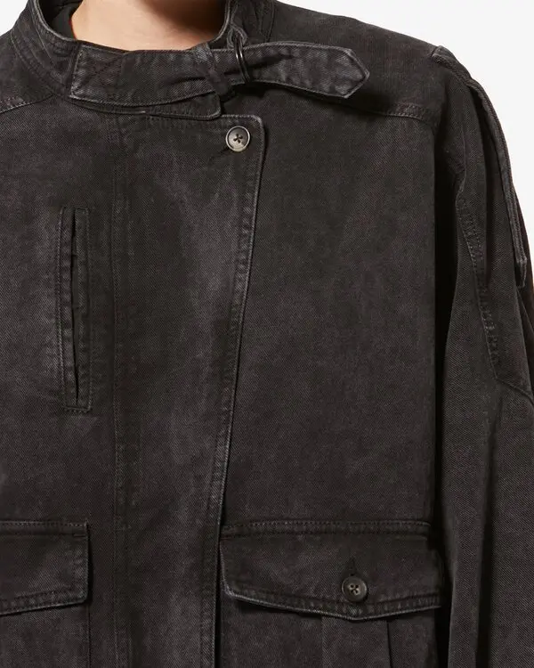 Isabel Marant Étoile Isalya Denim Jacket - Black