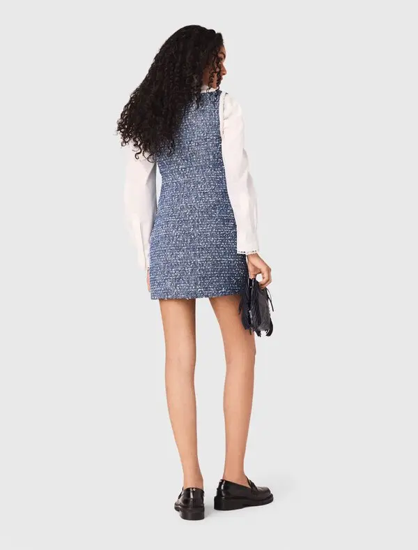 Maje Short Tweed Dress