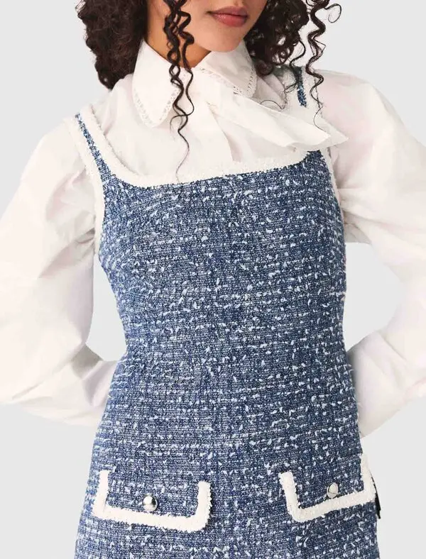 Maje Short Tweed Dress