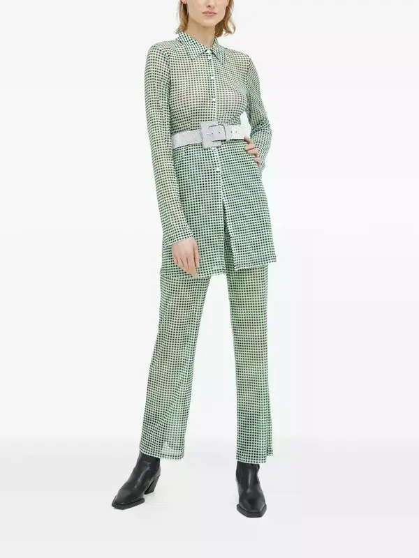 RÉSUMÉ Checked Trousers
