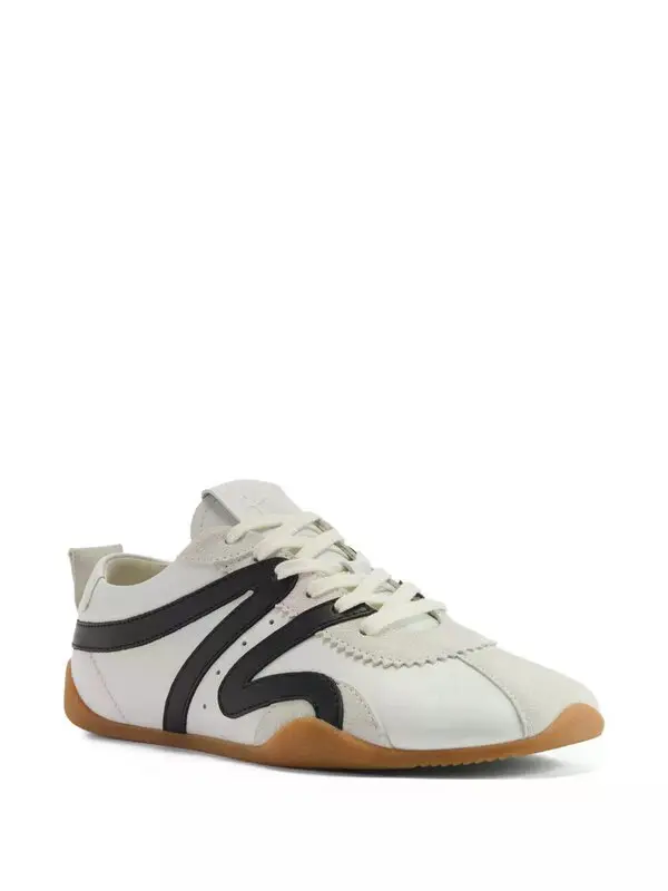 GIUSEPPE ZANOTTI Lace-up Suede Detail Sneakers - Grey