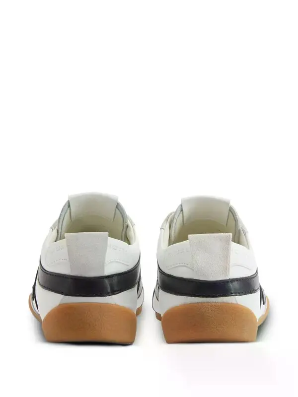 GIUSEPPE ZANOTTI Lace-up Suede Detail Sneakers - Grey