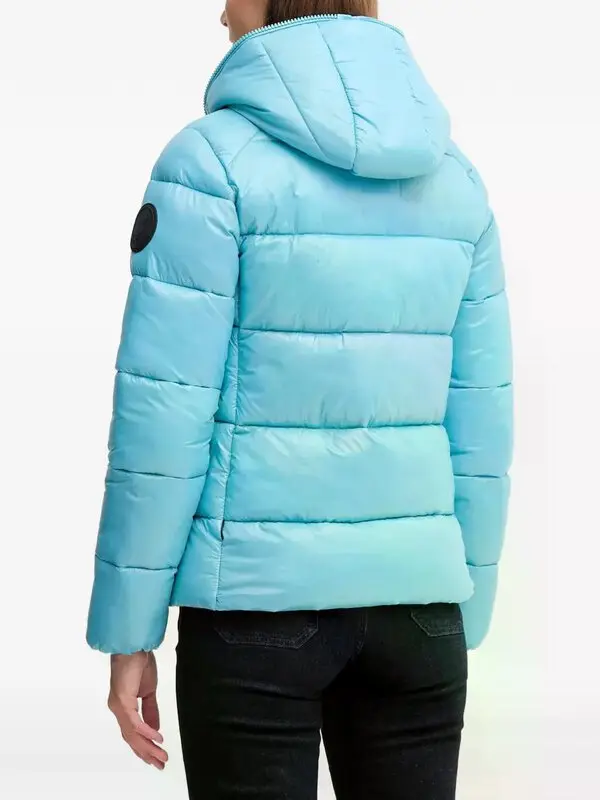 SAVE THE DUCK Lois Hooded Padded Jacket - Blue