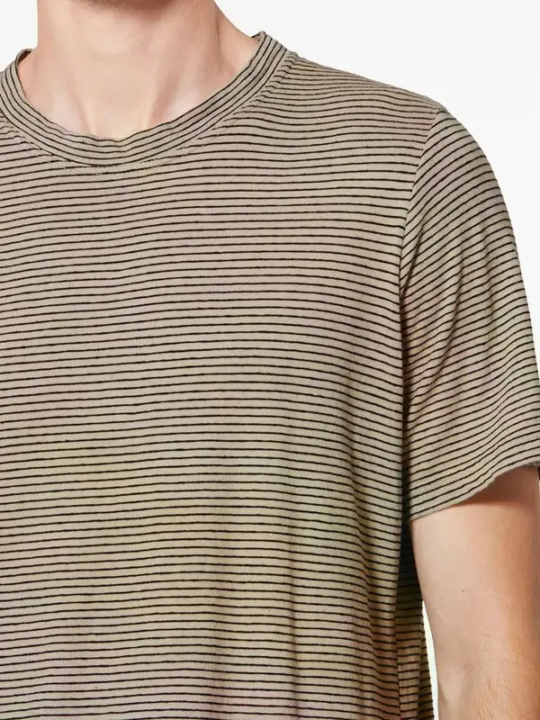 MARANT Leon Striped T-shirt - Neutrals