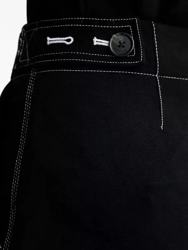 Rag & Bone Contrast-stitching Trousers