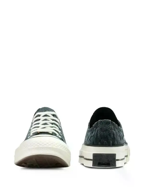 CONVERSE Chuck 70 Leopard-pattern Sneakers - Black