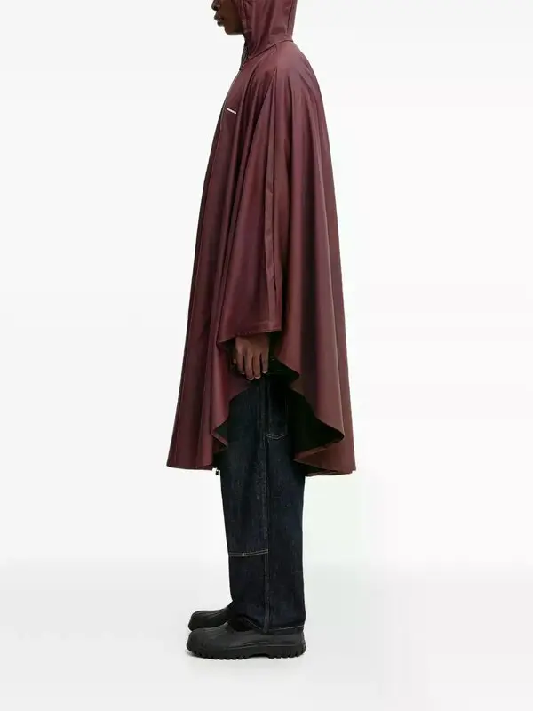 Rains Hooded Zip-up Coat