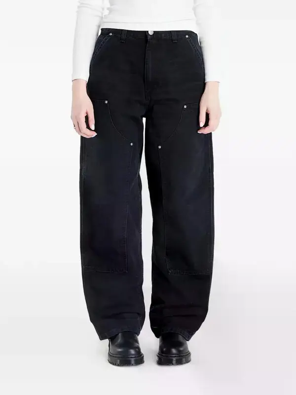 Carhartt Work In Progress Brandon Double-knee Straight Trousers - Black