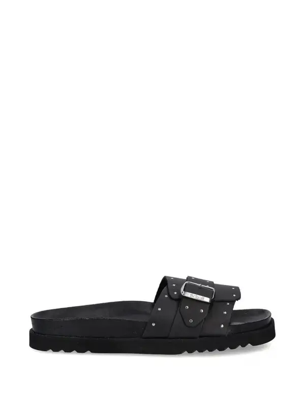 DR. SCHOLL'S SHOES Studded Buckle Slides