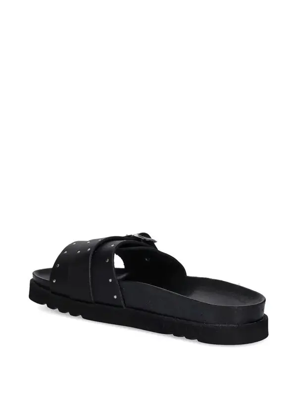DR. SCHOLL'S SHOES Studded Buckle Slides