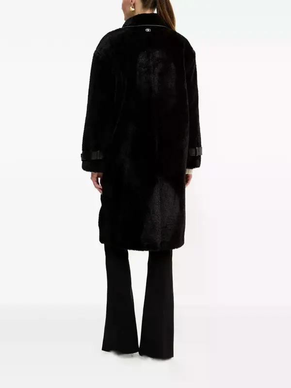 Liu Jo Buttoned Teddy Coat