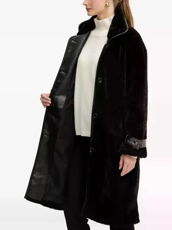 Liu Jo Buttoned Teddy Coat