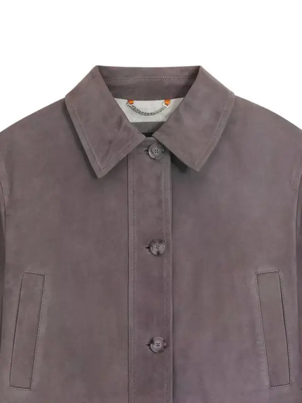 BOSS Buttoned Goat Skin Jacket