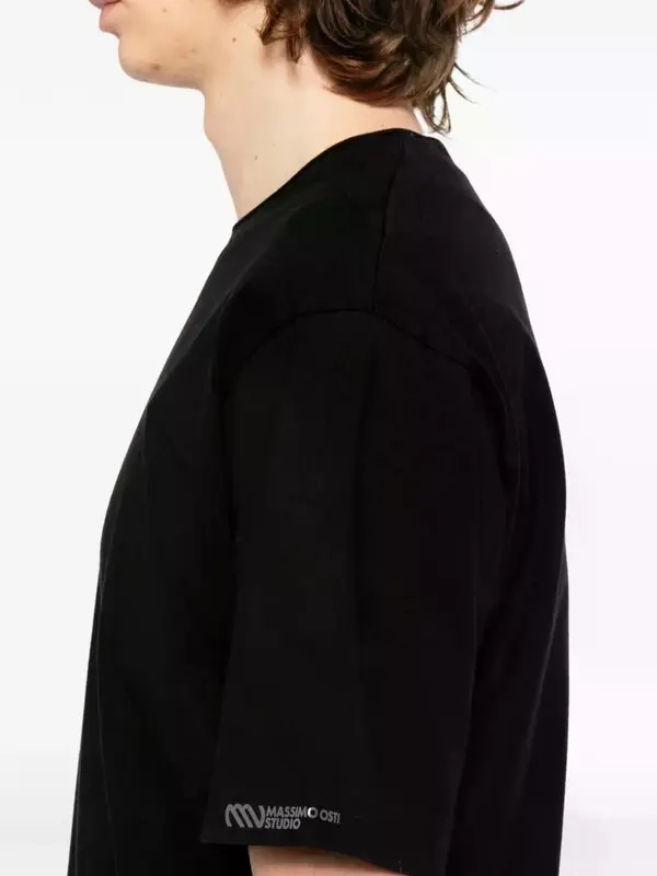 MASSIMO OSTI STUDIO Crew Neck T-shirt
